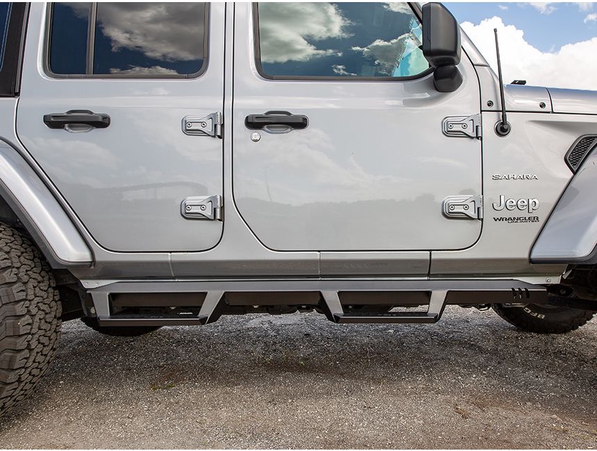 N-Fab Black EpYx Steps EXJ184-TX | RealTruck