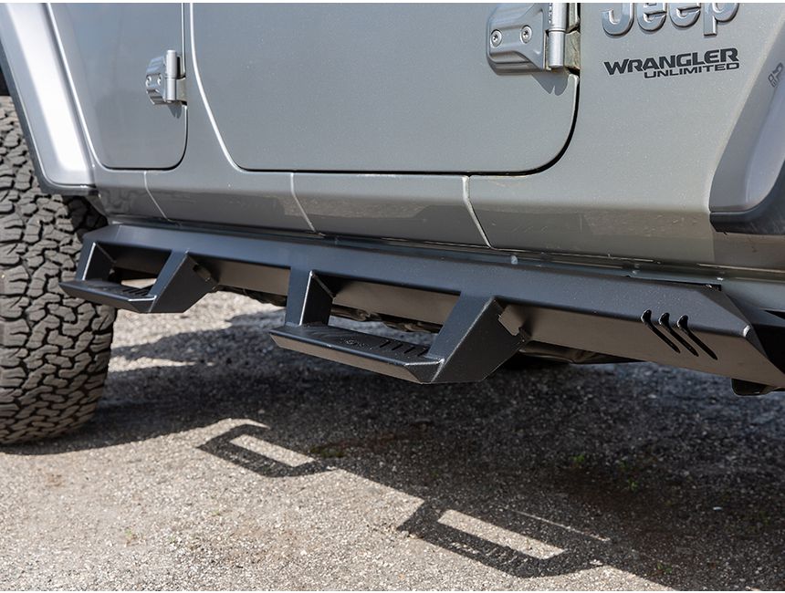 N-Fab Black EpYx Steps EXJ184-TX | RealTruck