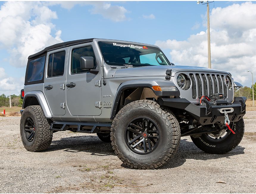 N-Fab Black EpYx Steps EXJ184-TX | RealTruck