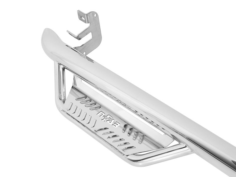 N-Fab Stainless Steel Cab Length Podium Steps | RealTruck