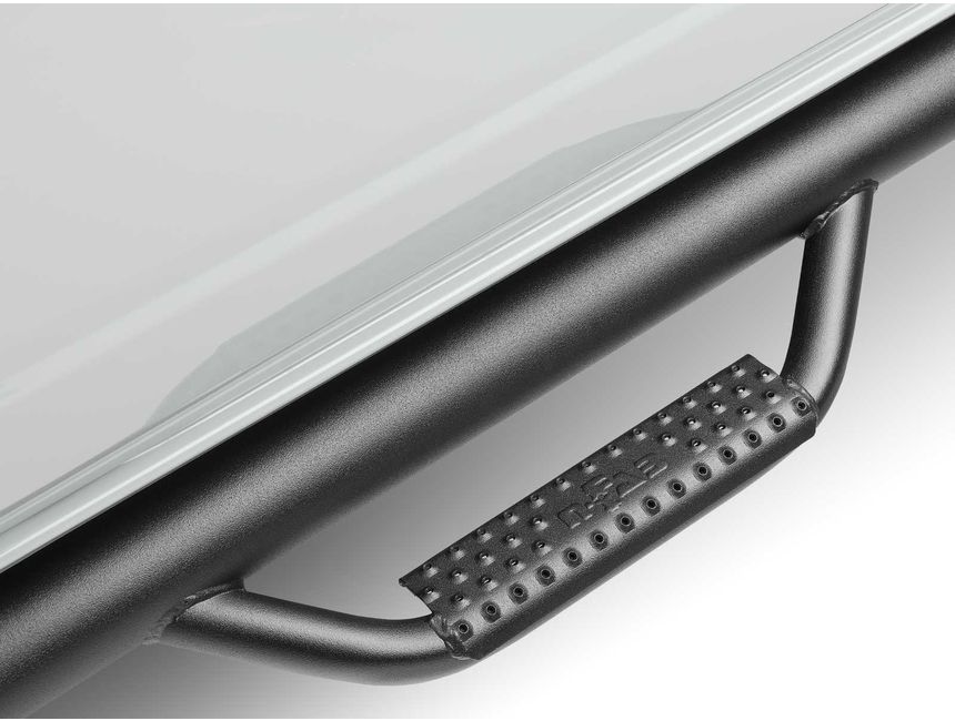 N-Fab Black Wheel To Wheel Nerf Steps F2172B-TX | RealTruck