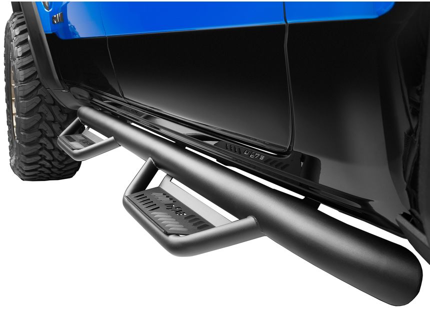 N-Fab Textured Black Cab Length Podium Steps HPD1980CC-TX | RealTruck