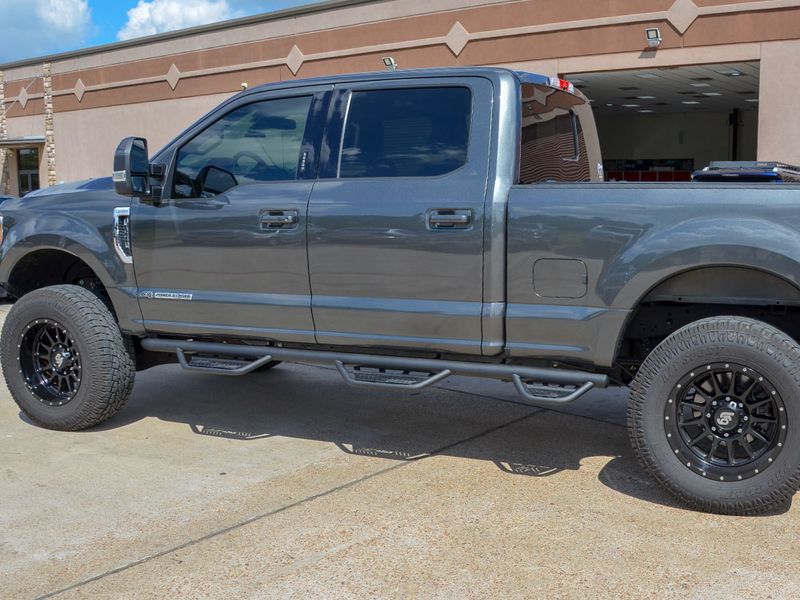 N-Fab Textured Black Bed Access Podium Steps | RealTruck