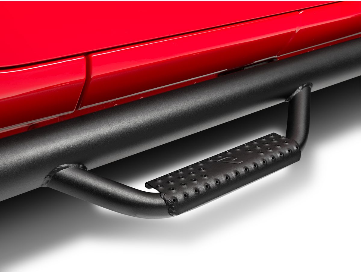 N-Fab Black Wheel To Wheel Nerf Steps J1866 | RealTruck