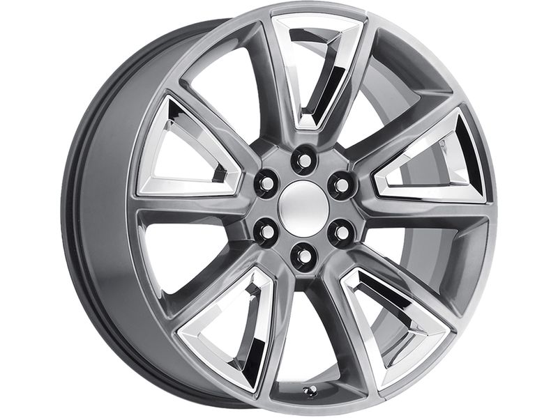 OE Creations Silver & Chrome PR168 Wheels | RealTruck