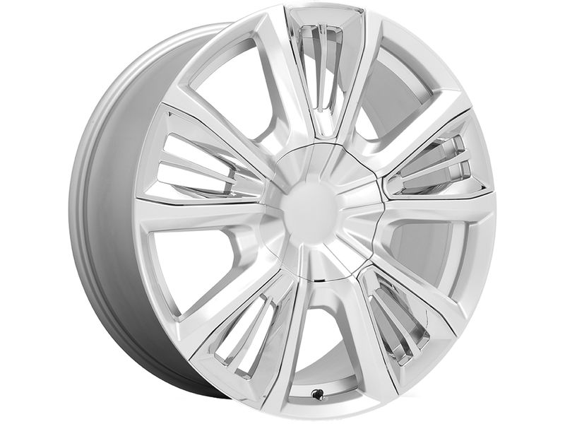 OE Creations Silver & Chrome PR212 Wheels | RealTruck