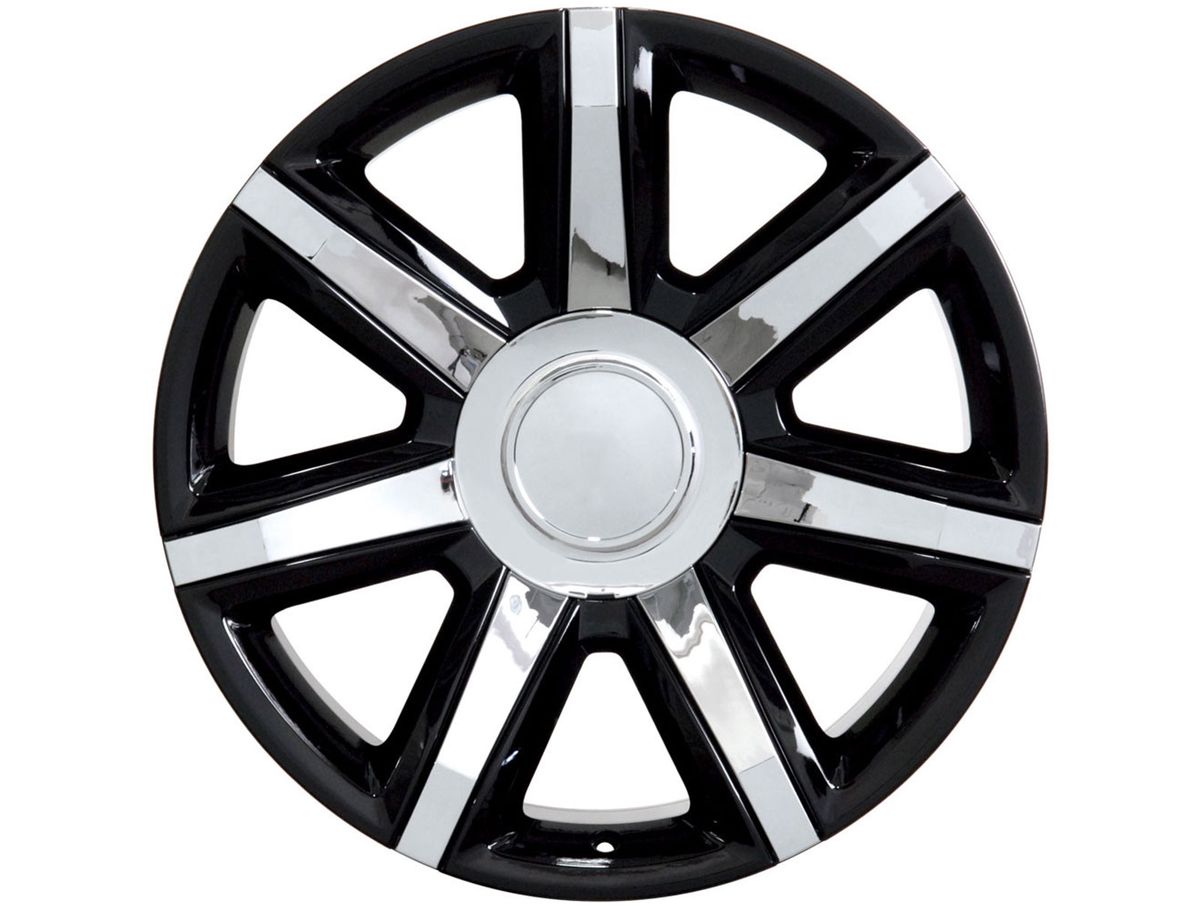 OE Gloss Black & Chrome Inserts CA87 Wheels | RealTruck