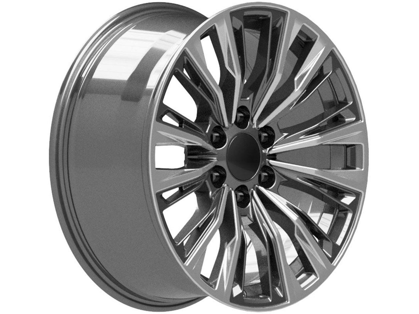 OE Grey & Polished CA93 Wheels | RealTruck