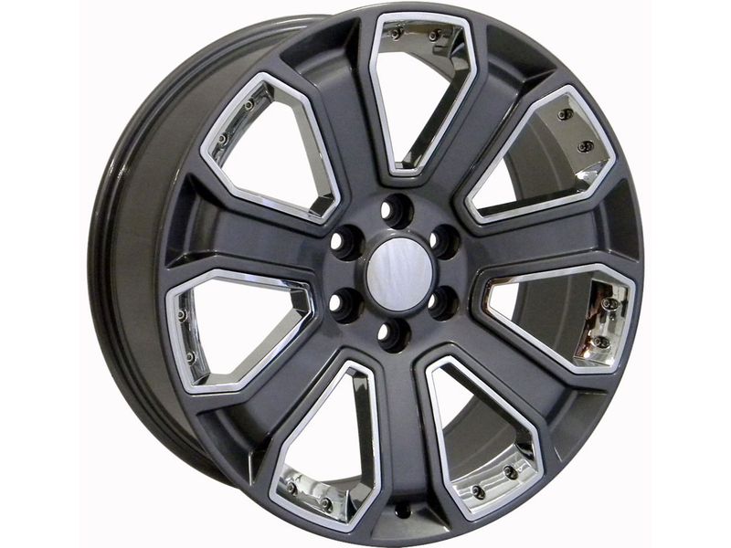 OE Gunmetal & Chrome Inserts CV93 Wheels | RealTruck