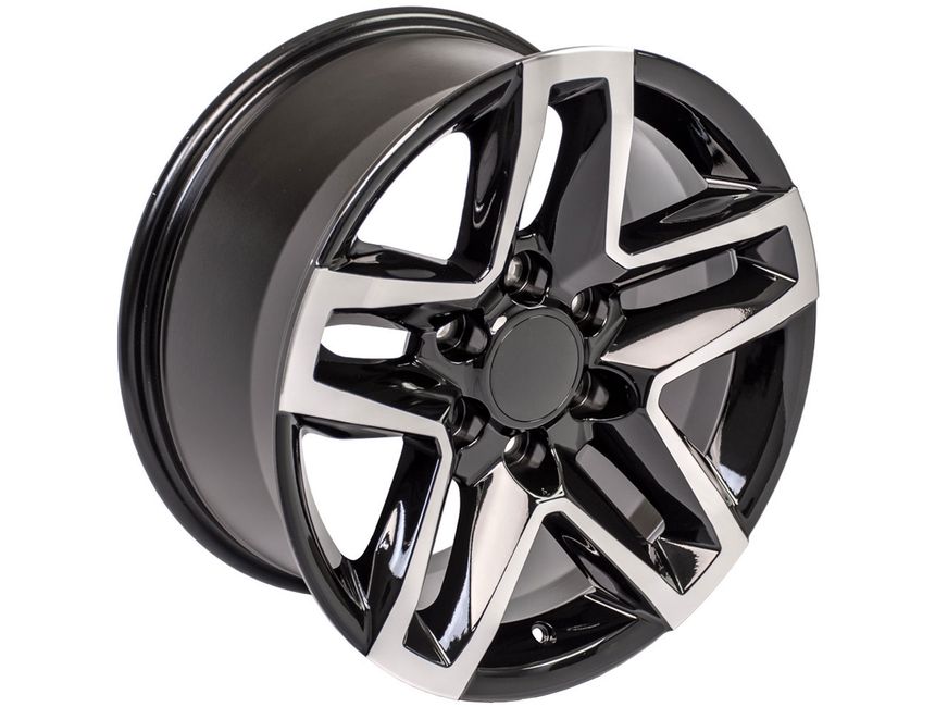 OE Machined Gloss Black CV34 Wheel CV34-18085-6550-26MB | RealTruck