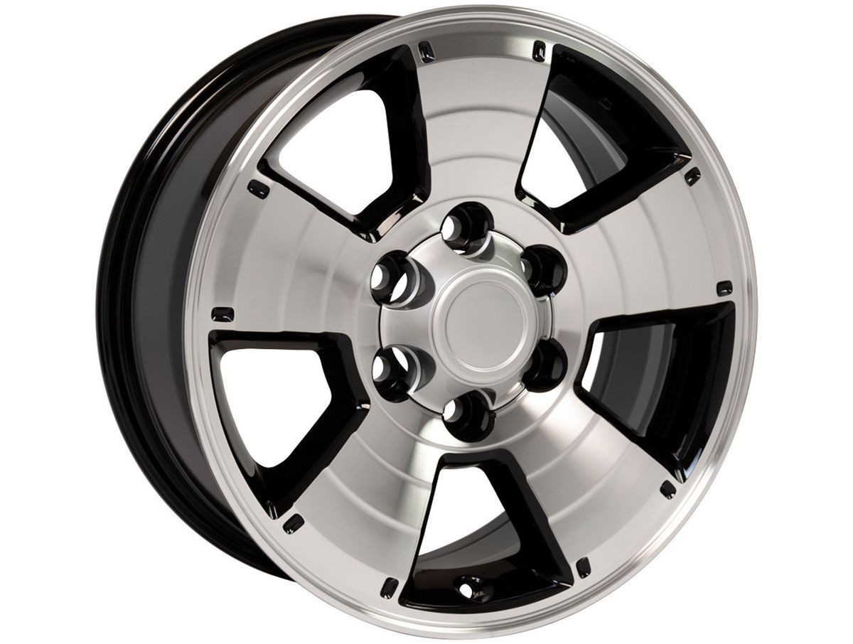 OE Machined Gloss Black TY09 Wheels | RealTruck