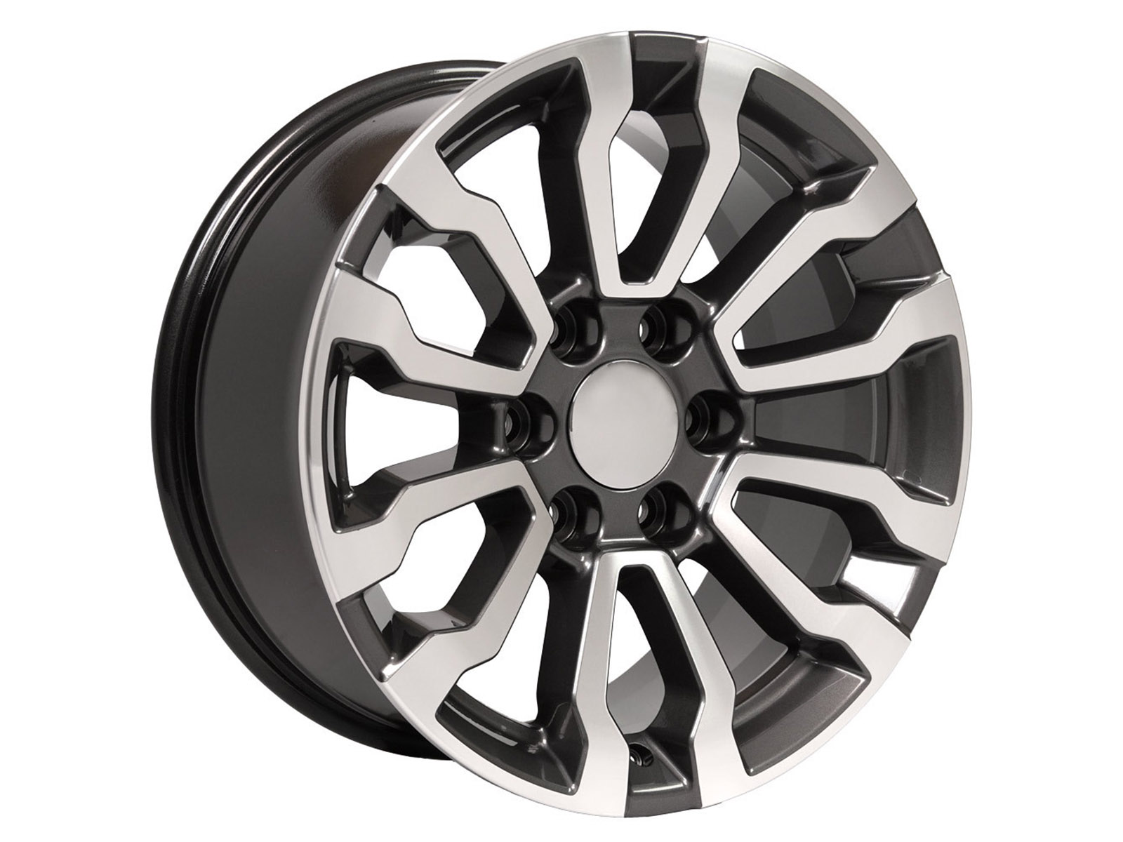 OE Machined Gunmetal CV35 Wheels | RealTruck