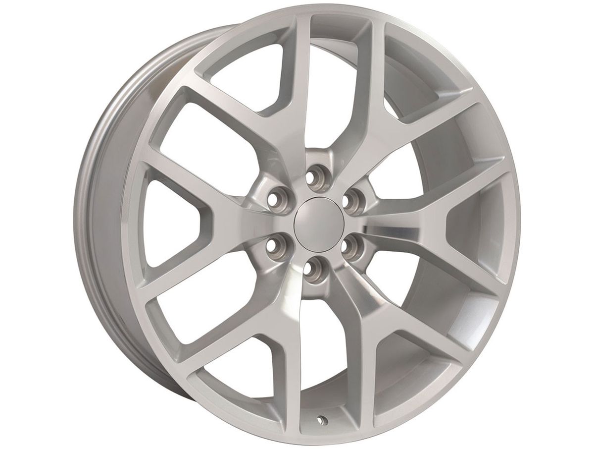 OE Machined Silver CV92 Wheels | RealTruck