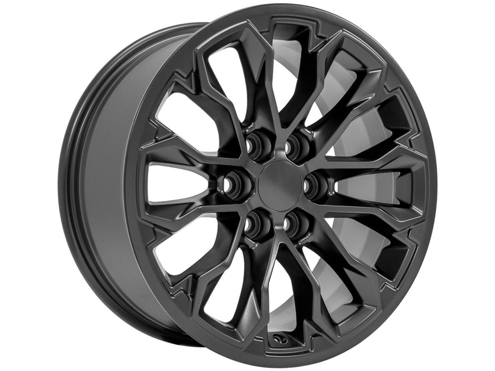 OE Matte Black CV54 Wheels | RealTruck
