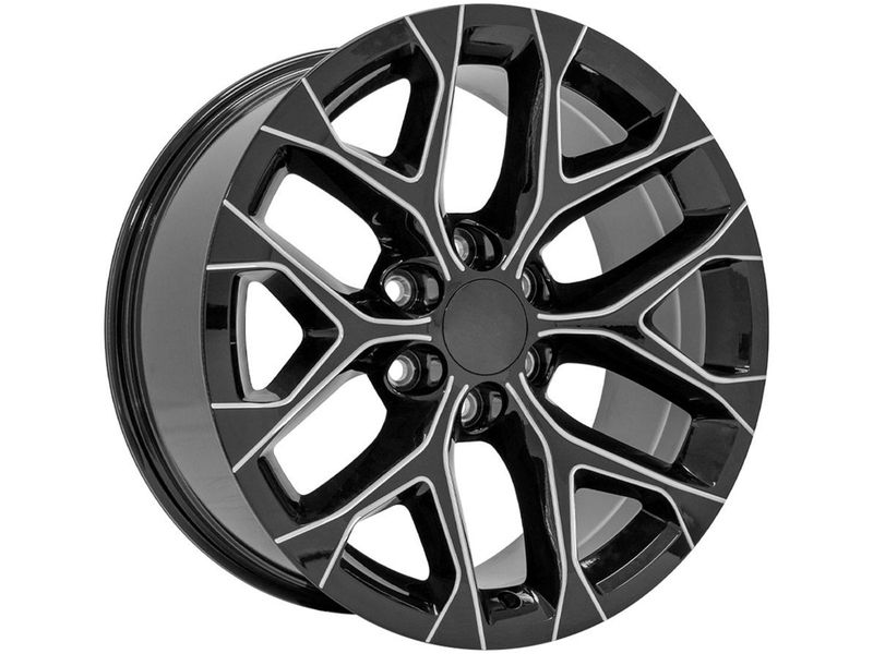 OE Milled Gloss Black CV98B Wheels | RealTruck