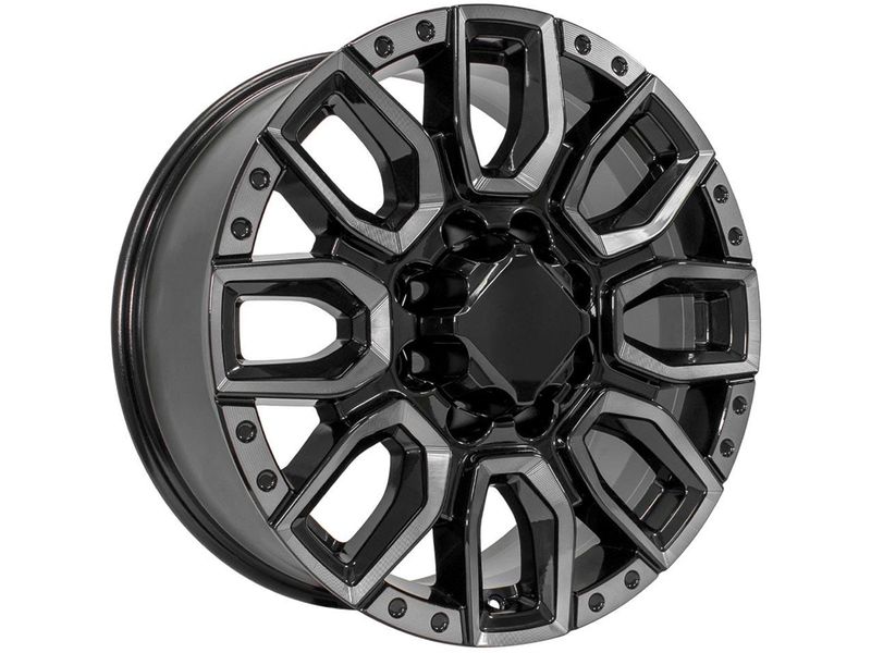 OE Milled Gloss Black & Tinted Clear CV97A Wheels | RealTruck