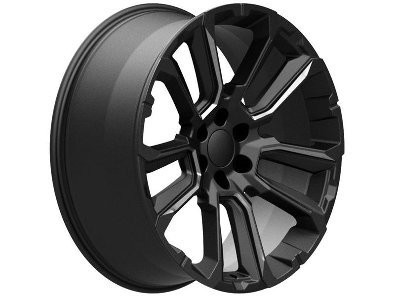 OE Milled Matte Black CV68 Wheels | RealTruck