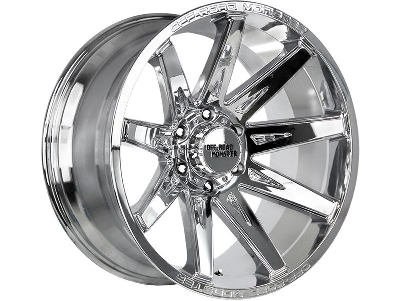 Off-Road Monster Chrome M25 Wheels | RealTruck