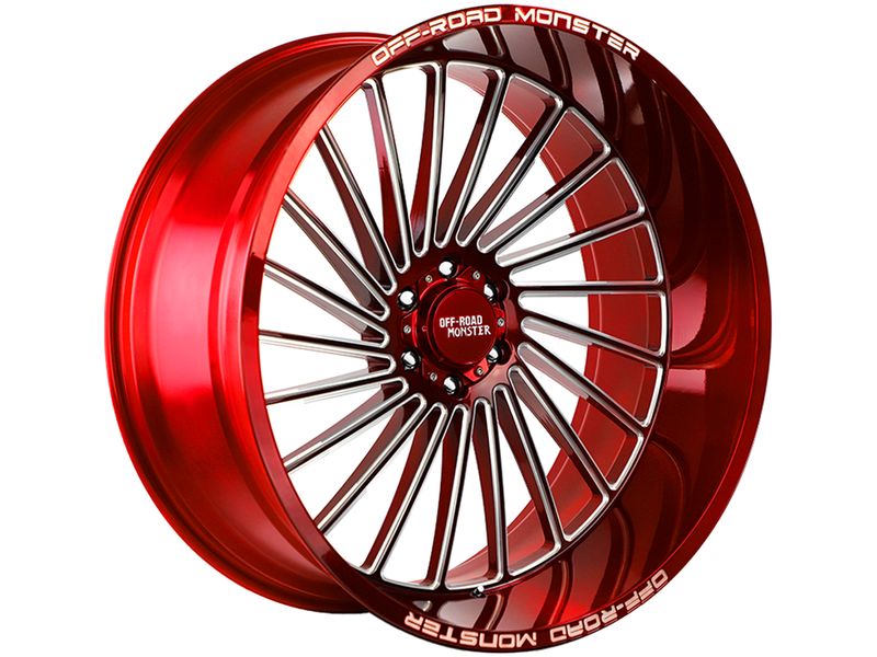 Off-Road Monster Red M27 Wheels | RealTruck