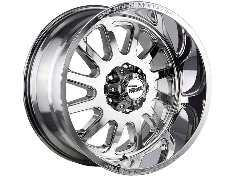 Off-Road Monster Chrome M17 Wheel M170865N19 | RealTruck