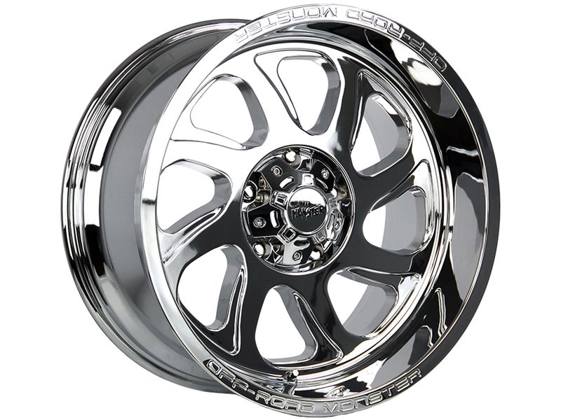 Off-Road Monster Chrome M22 Wheel M220639N19 | RealTruck
