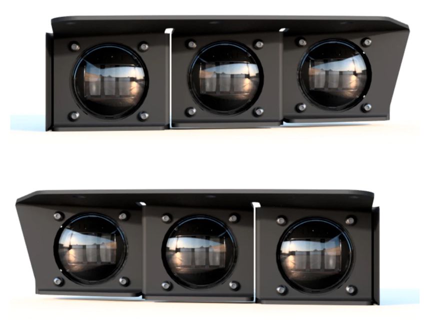 Oracle Triple LED Fog Light Kit 5890-001 | RealTruck