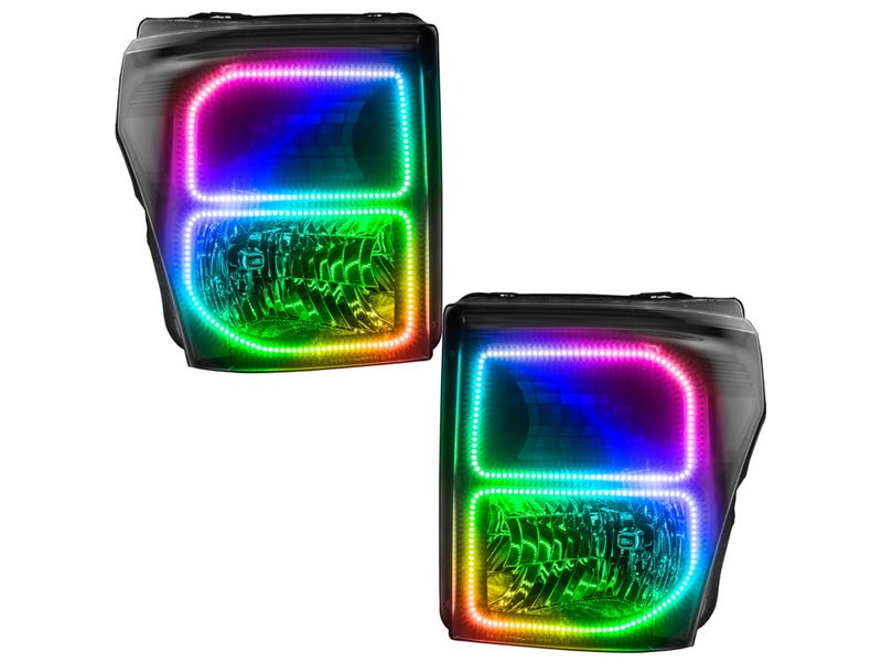 Oracle Black LED ColorSHIFT Headlights 8159-330 | RealTruck