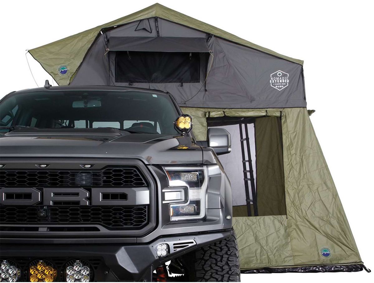 Overland Vehicle Systems Annex Room for Nomadic 3 Extended Rooftop Tent ...