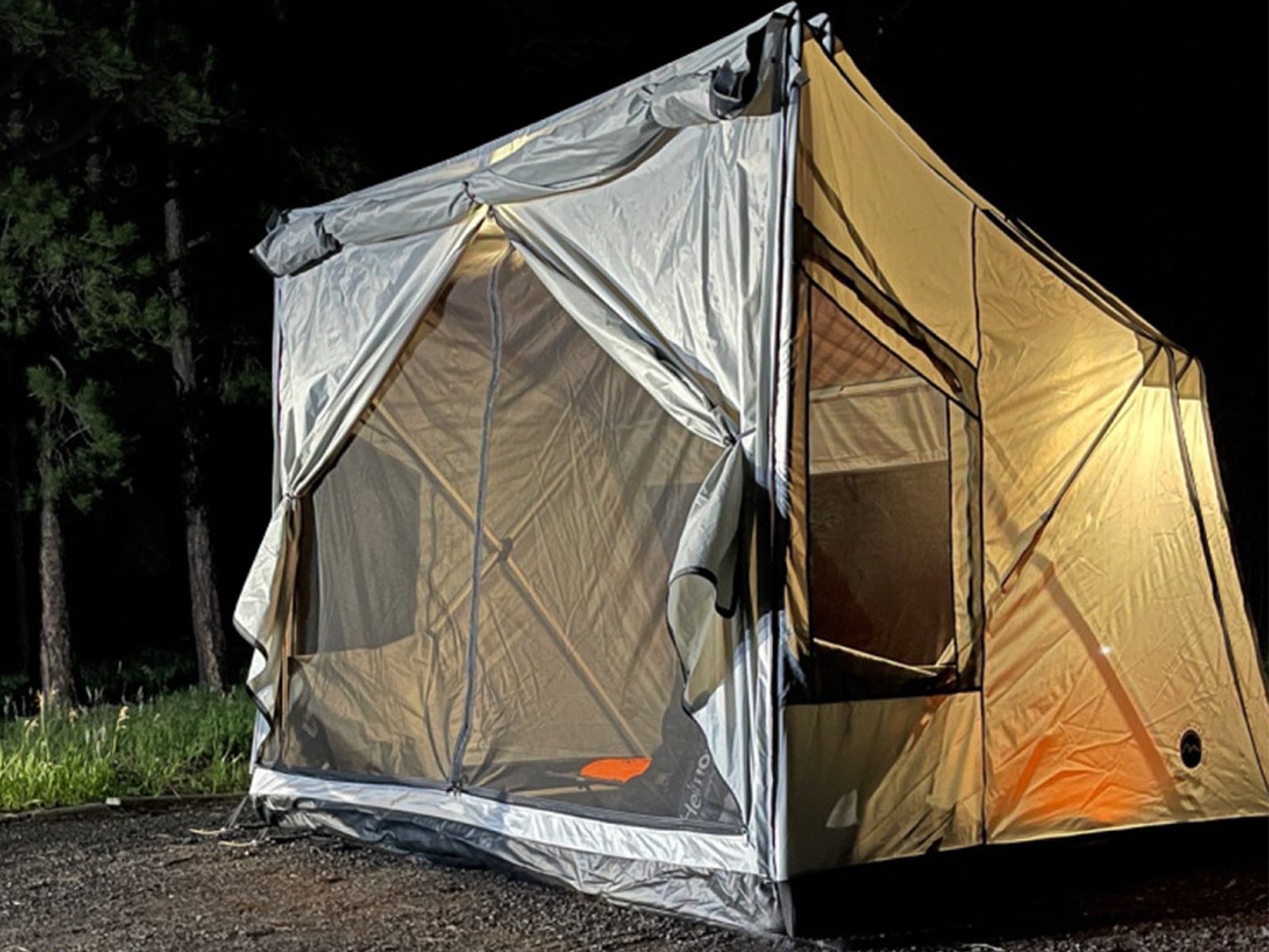 Overland Vehicle Systems LD Portable Safari Ground Tent | RealTruck