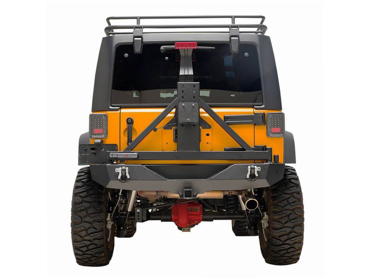 Paramount Body-Width Rear Bumper with SureGrip Tire Carrier 51-0315 ...
