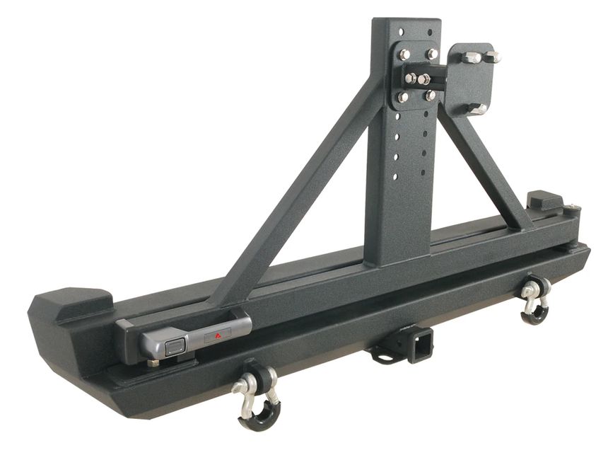 Paramount Body-Width Rear Bumper with SureGrip Tire Carrier 51-0911 ...