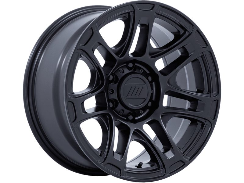 Pro Comp Matte Black 204 Roughneck Wheel PA204MX17855000 | RealTruck
