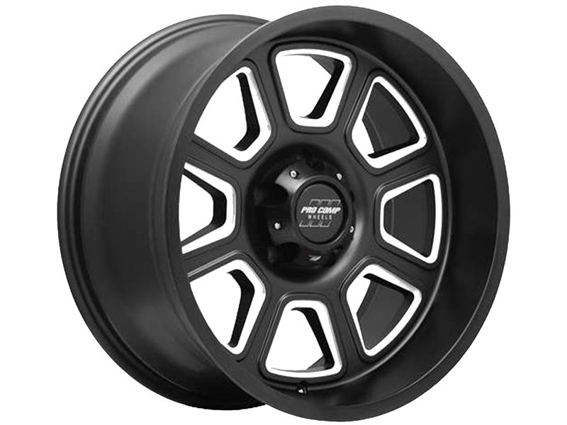 Pro Comp Milled Black 64 Gunner Wheels | RealTruck