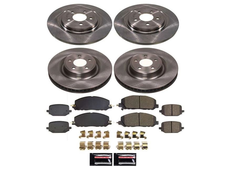 Power Stop Autospecialty Front & Rear Brake Kit KOE8693 | RealTruck
