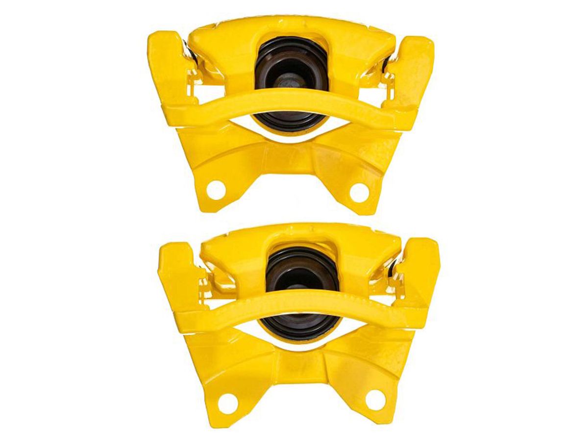 Power Stop Powder Coated Calipers S5046YLW | RealTruck