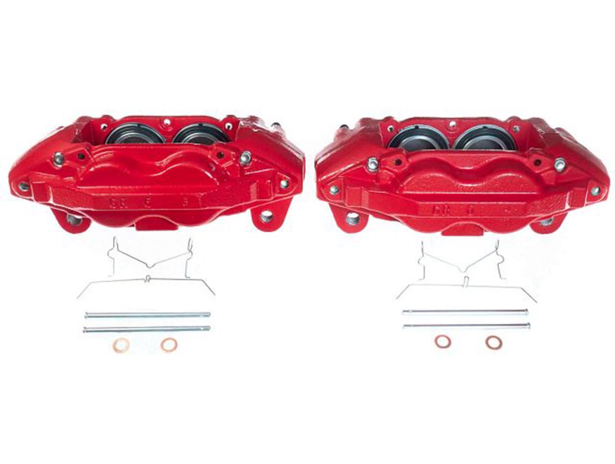 Power Stop Powder Coated Calipers S7342 | RealTruck