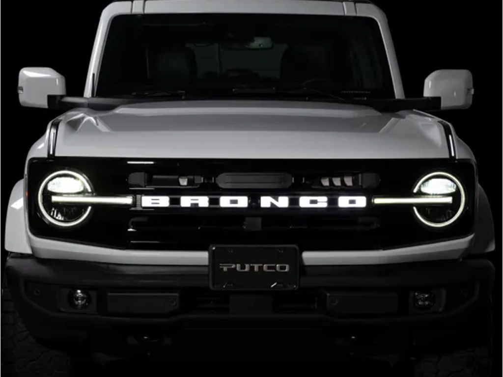 Putco Luminix Ford Bronco LED Emblem 92851 | RealTruck