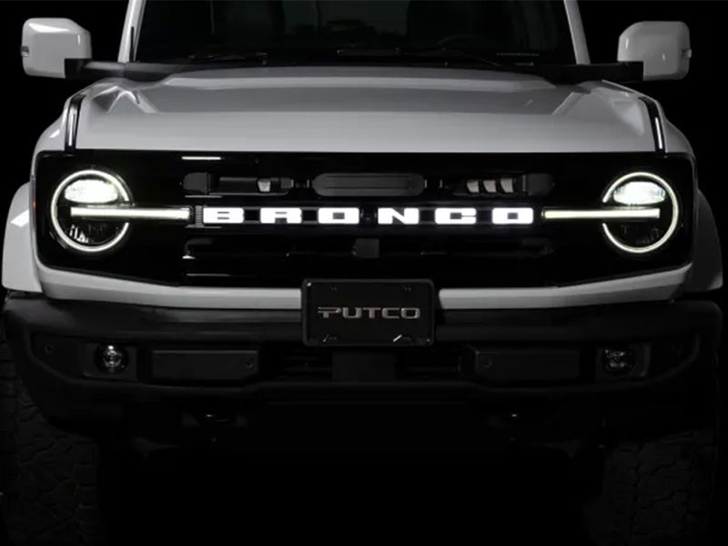 Putco Luminix Ford Bronco LED Emblem 92852 | RealTruck