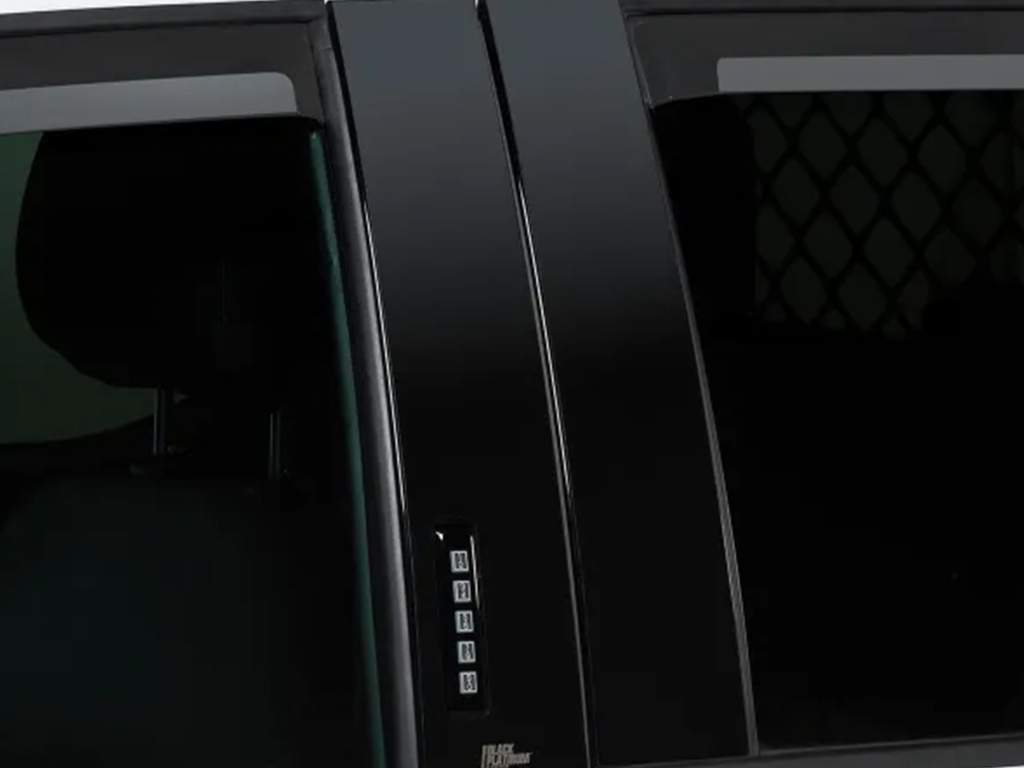 Putco Black Platinum Pillar Post Trim | RealTruck