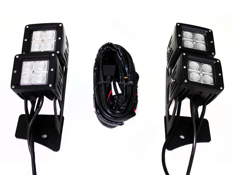 Race Sport Quad LED Spot Light Kit | RealTruck