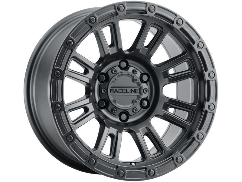Raceline Matte Black Compass Wheels | RealTruck