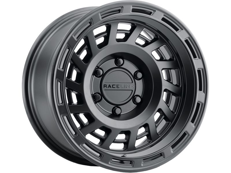 Raceline Matte Black Halo Wheels | RealTruck