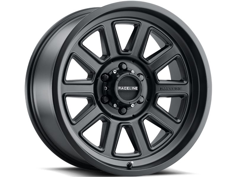 Raceline Matte Black Magnum Wheels | RealTruck