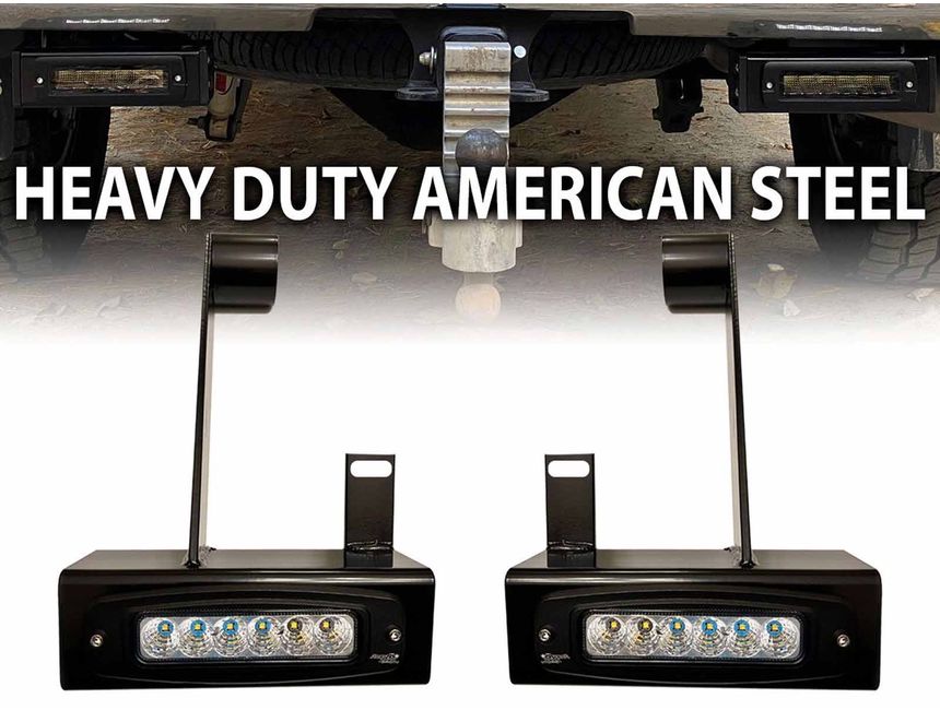 Race Sport Hitch Bar Reverse Lights RSL-GMHB20UPSL | RealTruck