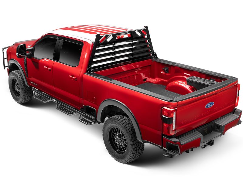 Ranch Hand Legend Series Lighted Headache Rack HRLWL200&RHD-HRSBF15H ...