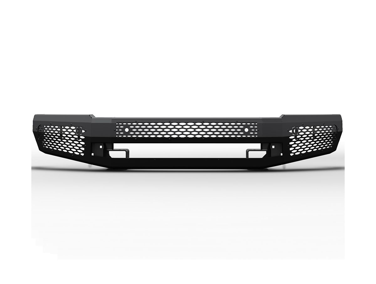 Ranch Hand Midnight Front Bumper without Grille Guard MFF171BMN | RealTruck