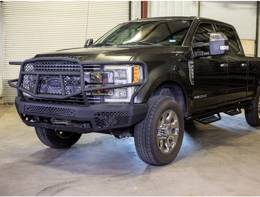 Ranch Hand Midnight Grille Guard Front Bumper MFF201BM1 | RealTruck