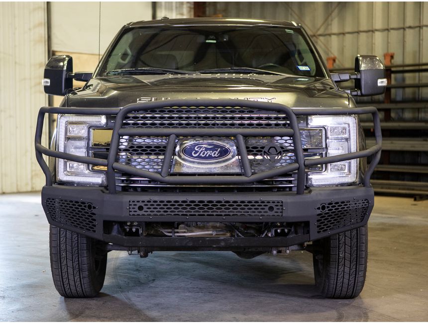 Ranch Hand Midnight Grille Guard Front Bumper MFF201BM1 | RealTruck
