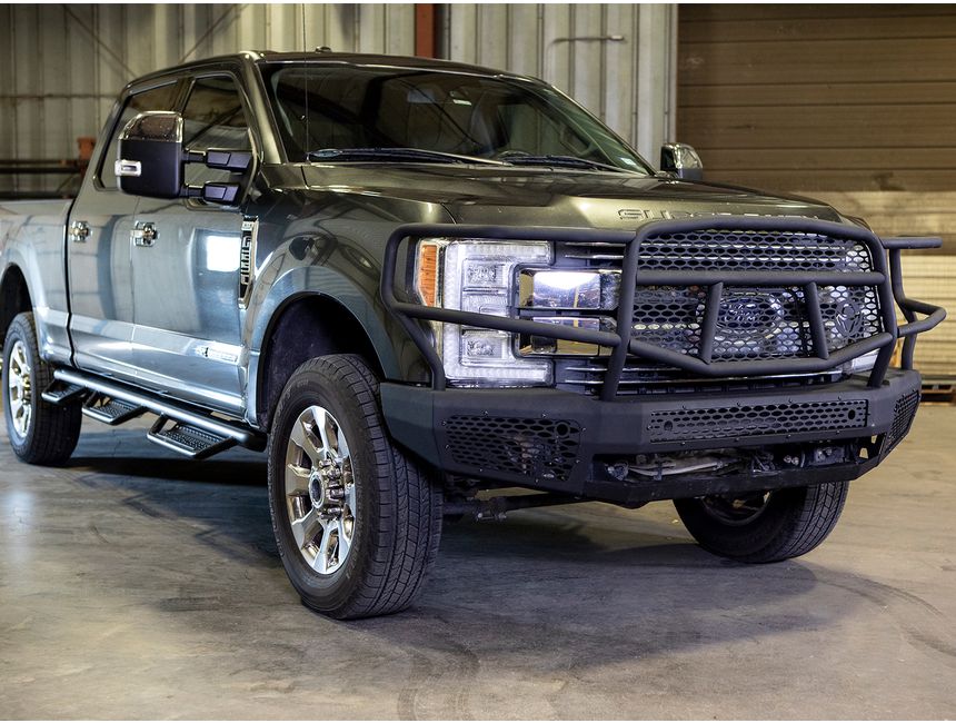 Ranch Hand Midnight Grille Guard Front Bumper MFF201BM1 | RealTruck