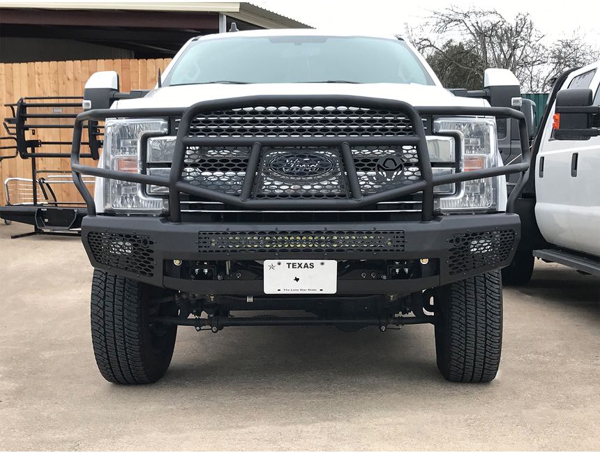 Ranch Hand Midnight Grille Guard Front Bumper MFF201BM1 | RealTruck